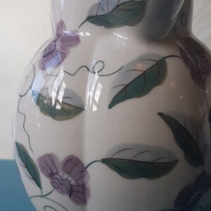 Vintage Laura Ashley Hand Painted Jug Holds One and Half Pints 1992 ...