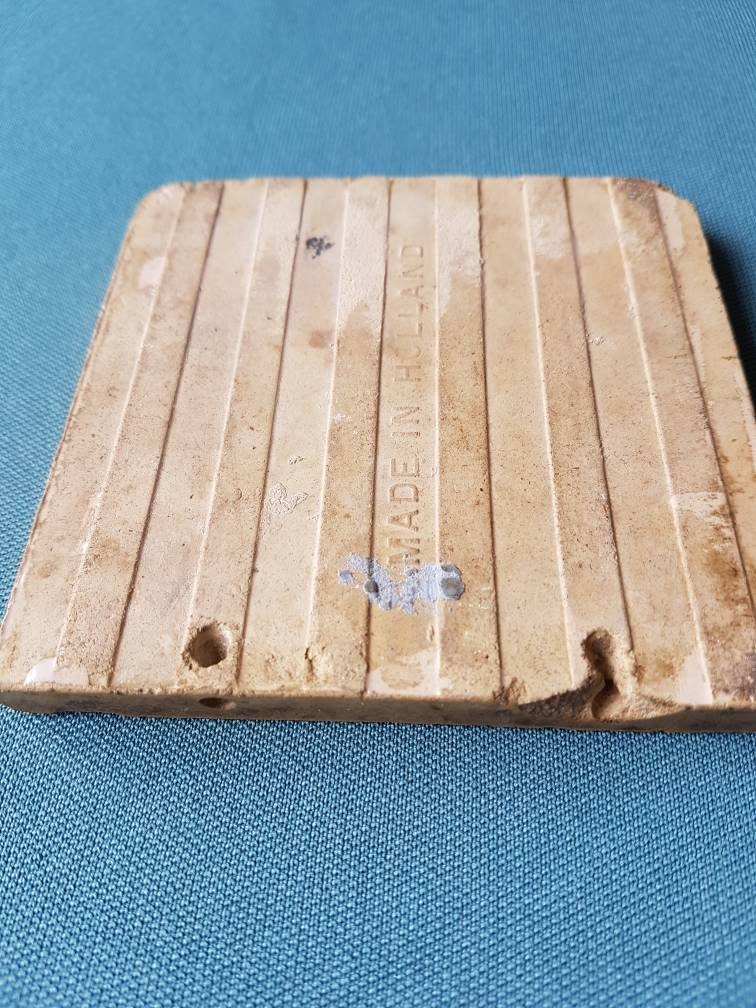 Vintage Hand Painted Dutch Tile-windmill in Countryside Made | Etsy