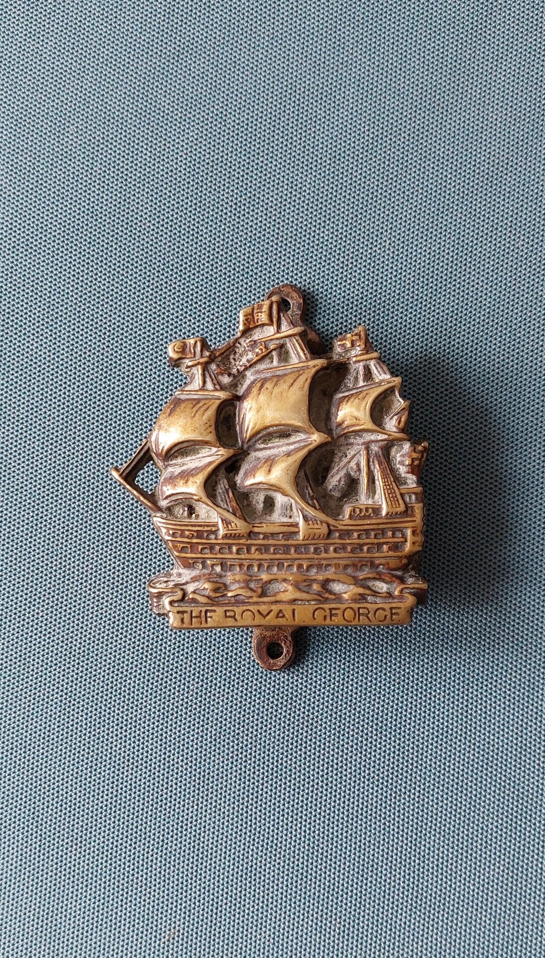Vintage Brass Door Knocker - 
