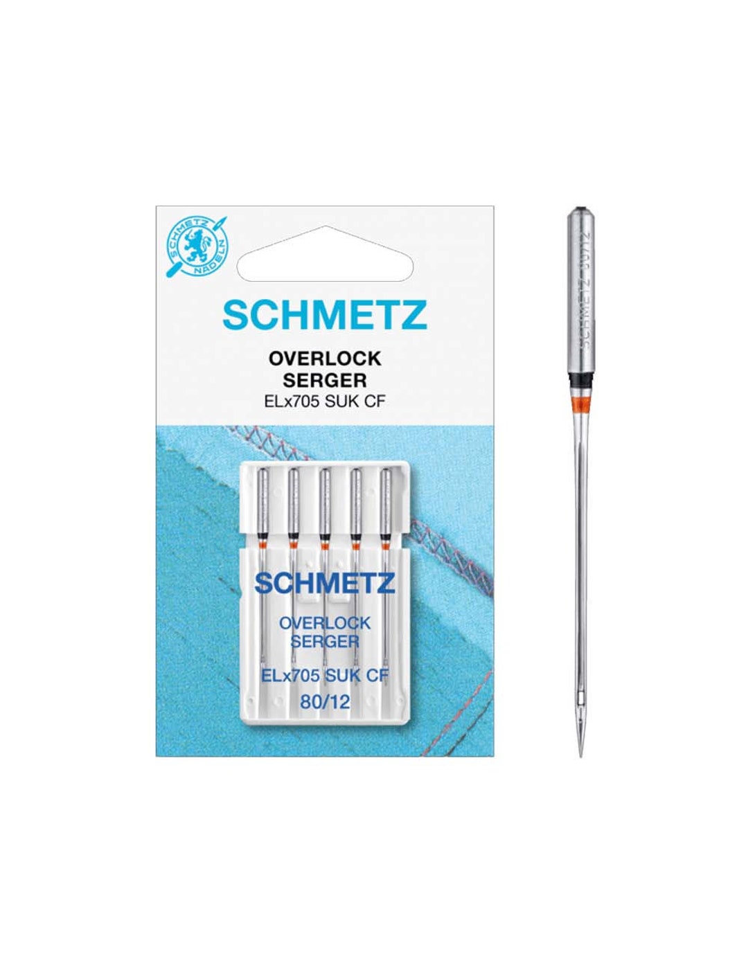 SCHMETZ Serger Needles Elx705 - Highest Quality for Overlocker - Etsy