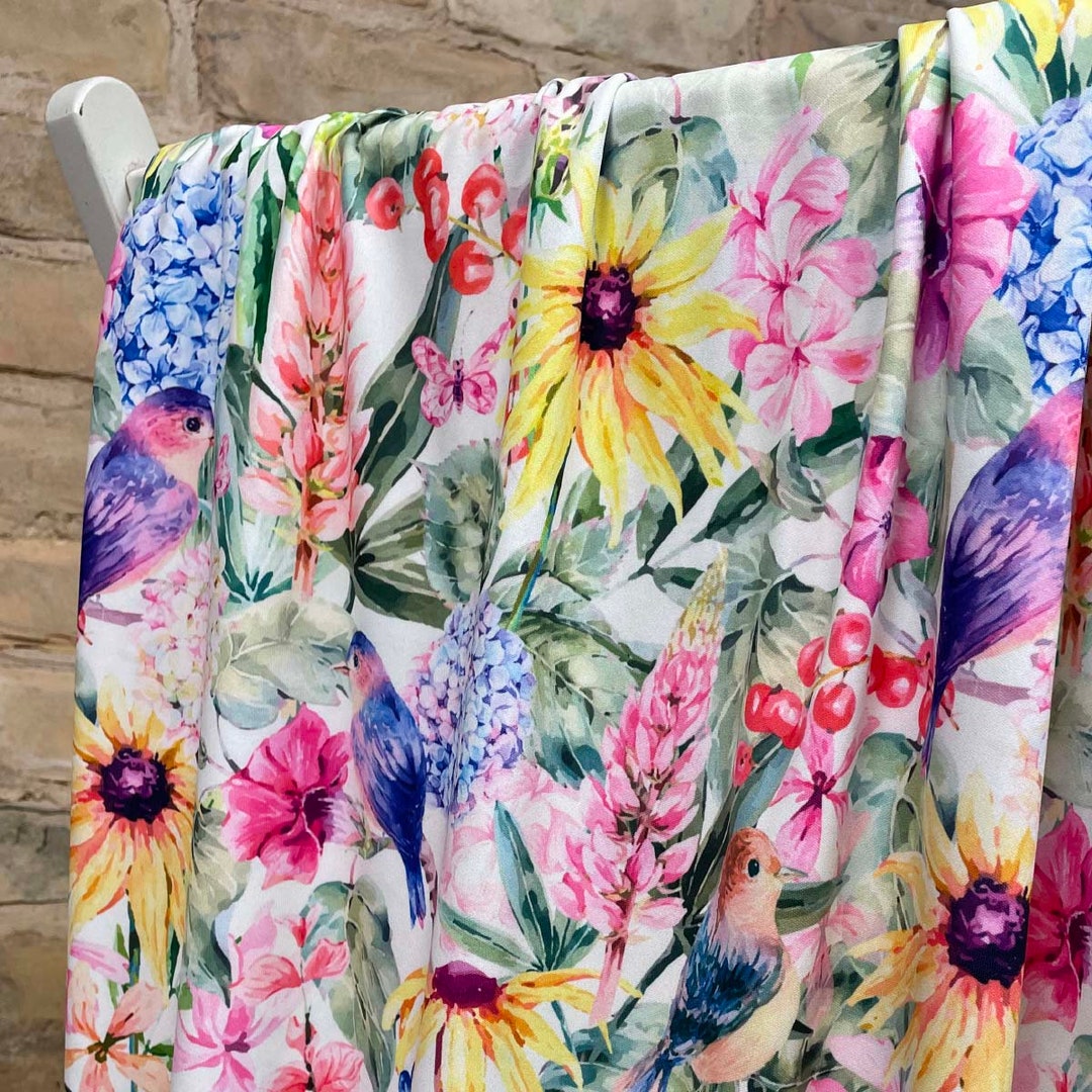 Interlock Knit Fabric | for Dresses, Tops, Slips, Etc. | Good Drape and ...