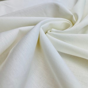 Cotton Poplin | Various Colors | Natural, Soft Cotton Fabric for ...