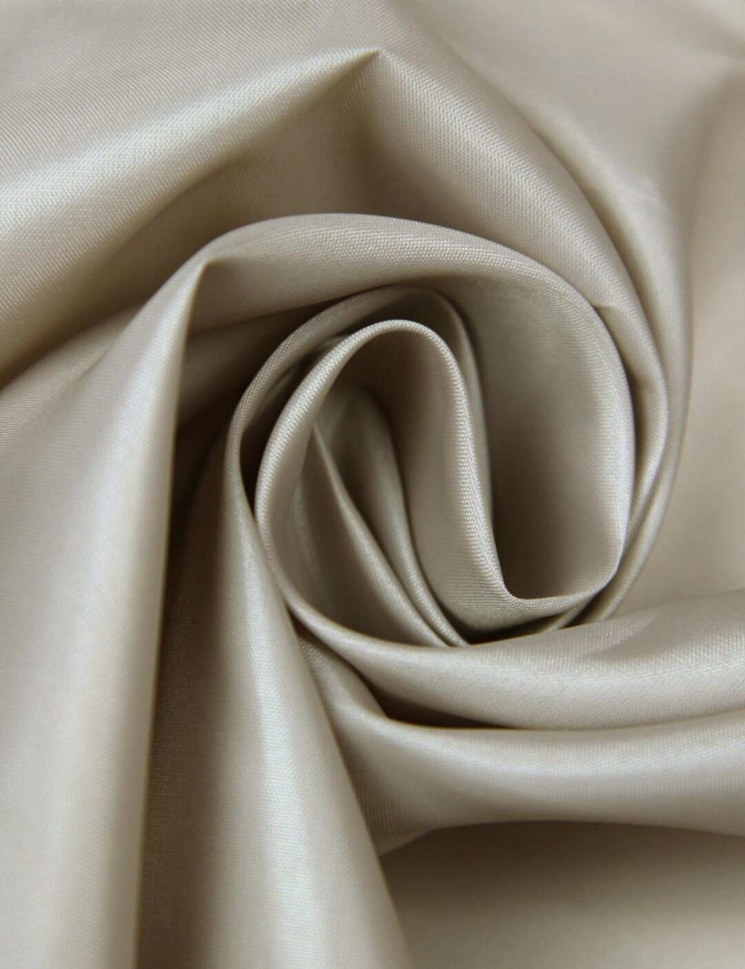 Polyester Lining Fabric Sand Bege: Lightweight Smooth Material, by Half ...
