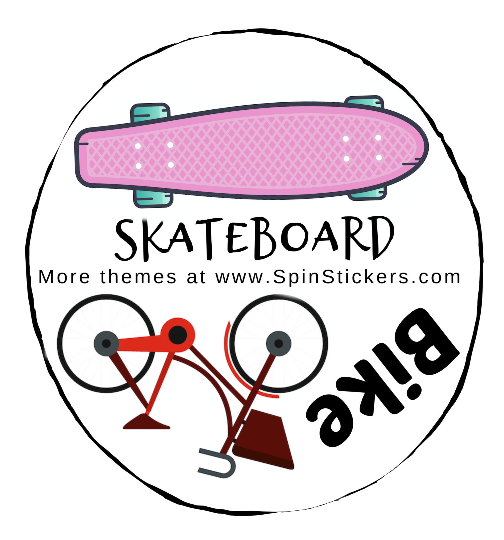 Tennis Spin Stickers for Racket Tennis Butts, Tennis Stuff for Girls ...