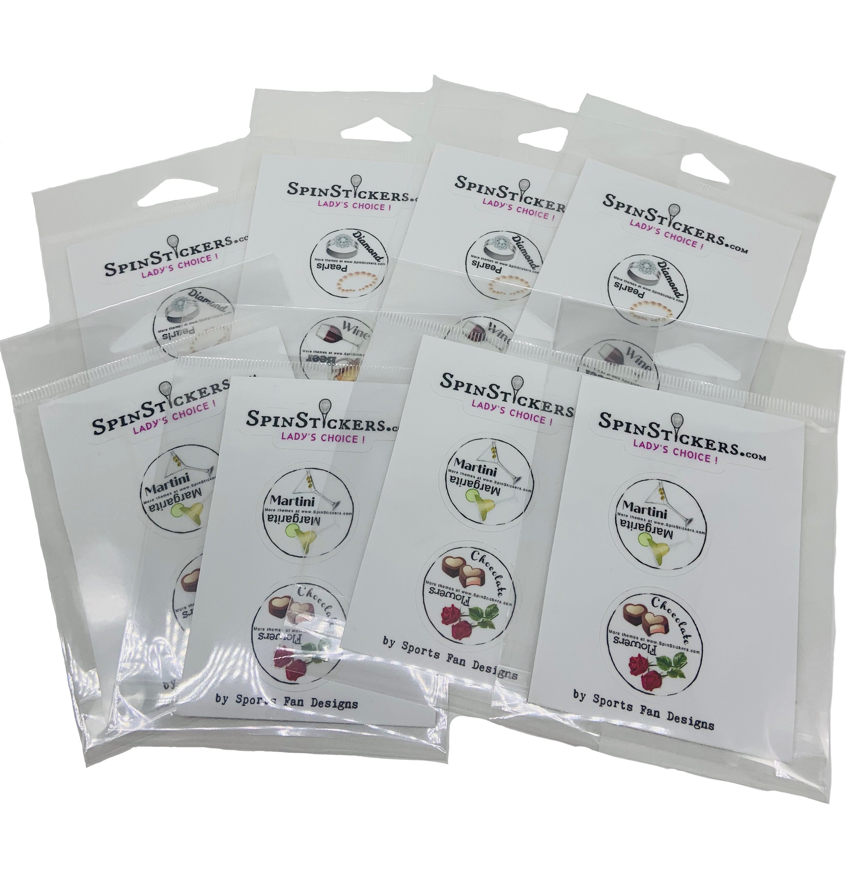 Tennis Team Gift Ideas, Spin Sticker Party Packs, Tennis Party Favors ...