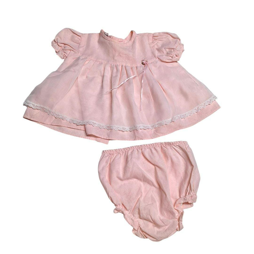 Allison Ann Dress Bloomer 2 Piece Diaper Cover Baby Infant 6 9 Months ...