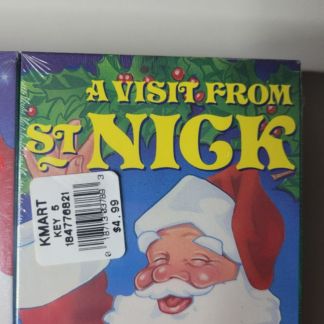 Christmas VHS Rudolph Santa Sealed Two Pack Vtg 90s Animated Cartoons ...