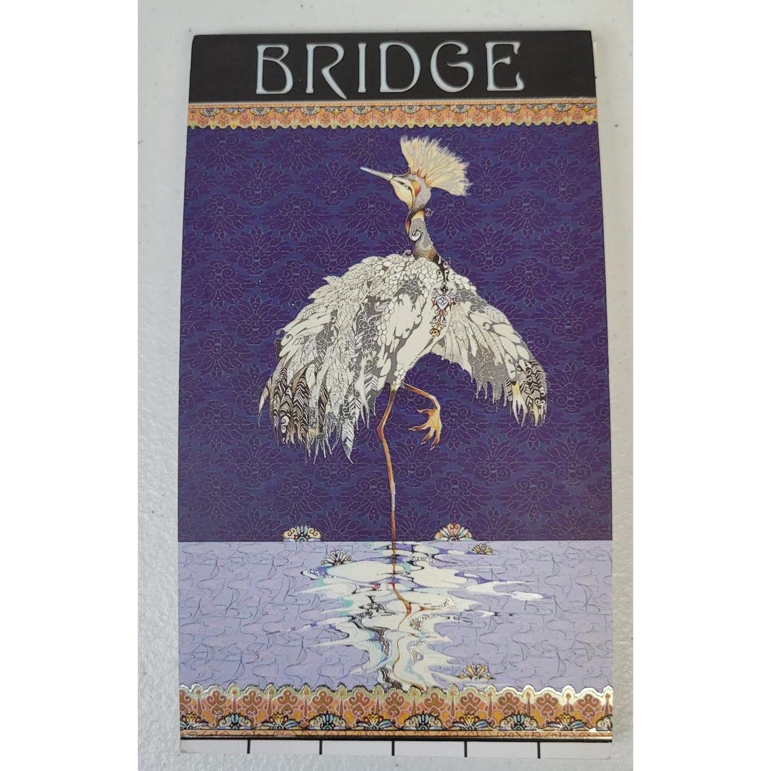 Pictura Contract Bridge Score Pad Artwork Kate Follows Indigo Moon ...