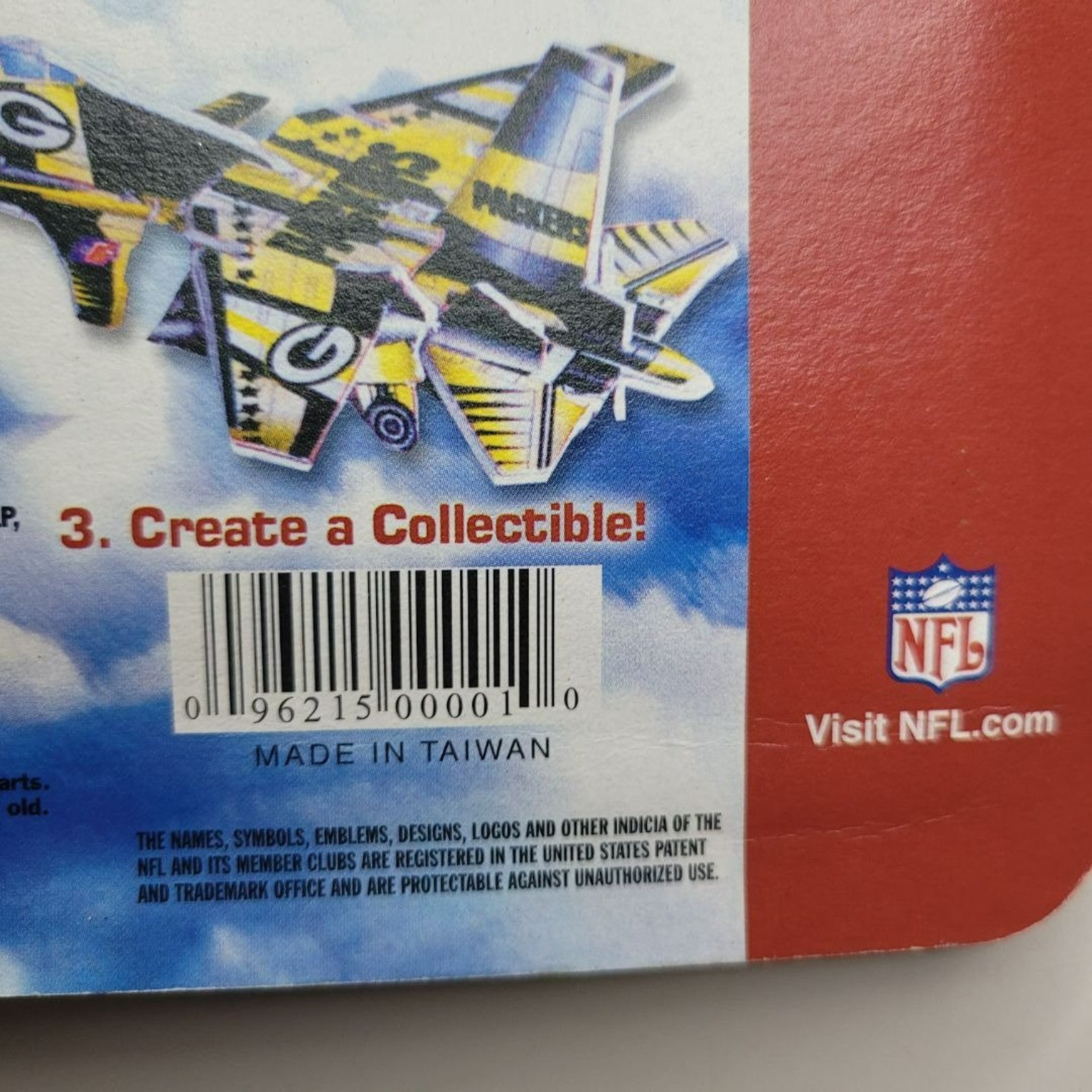 Eagles 3D NFL Aircraft Model 6 Planes Fleer Entertainment Fan Vintage ...