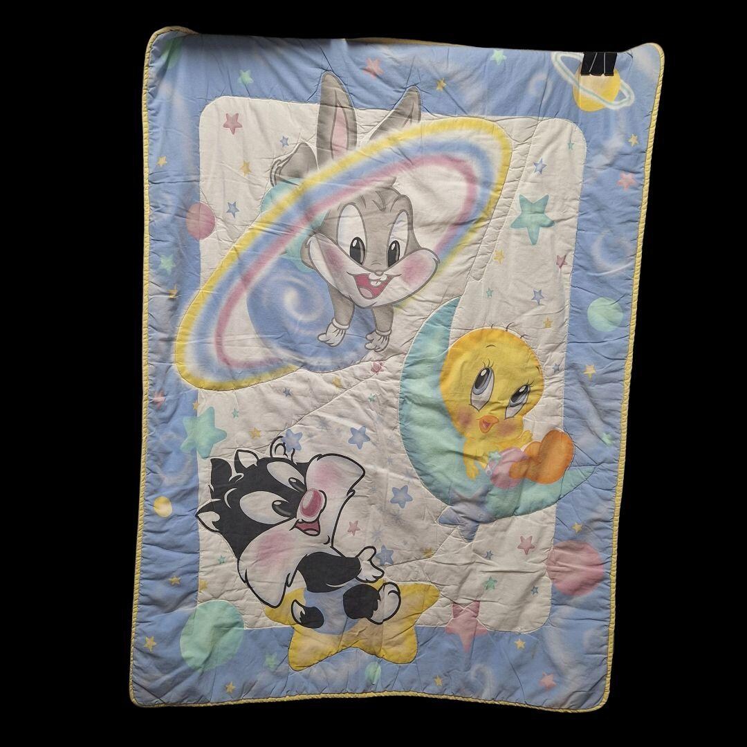 Baby Looney Tunes Bugs Bunny Sylvester Cat Tweety Bird Blanket ...