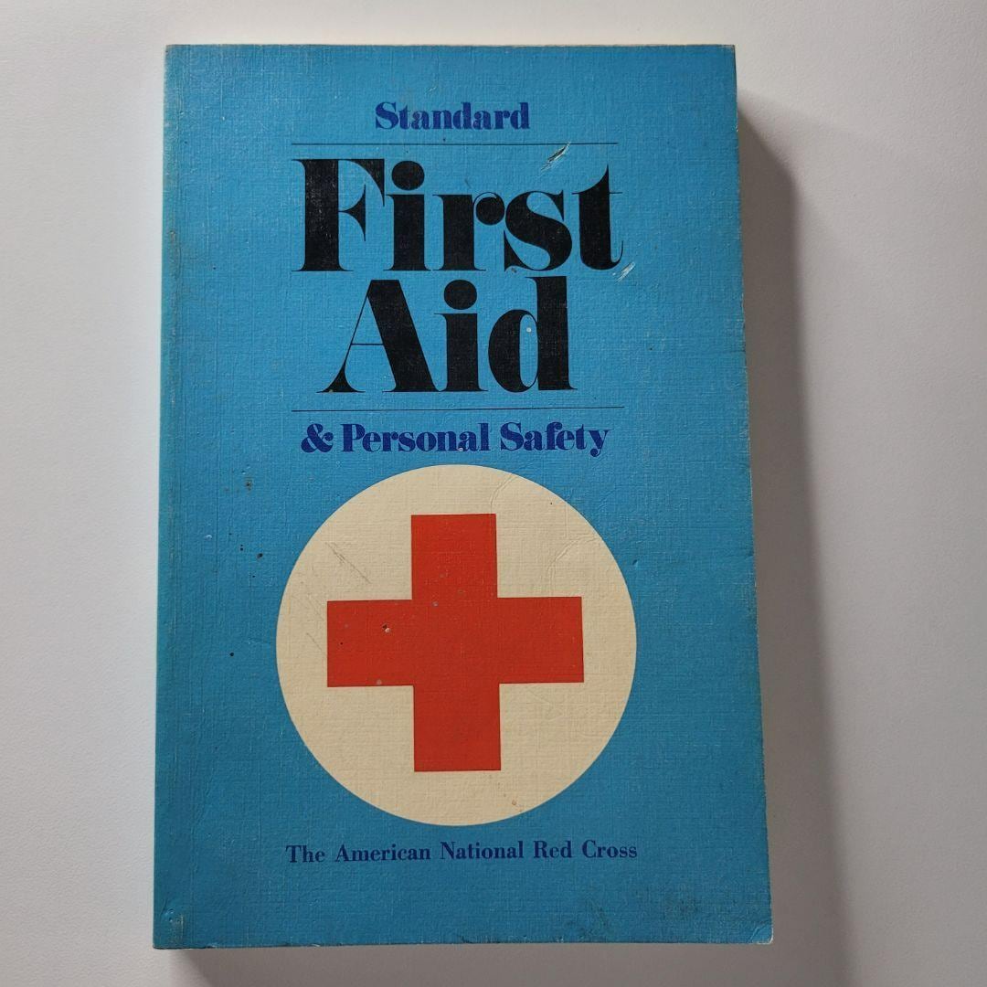 Red Cross Standard First Aid Personal Safety Book 1975 Vintage Health ...