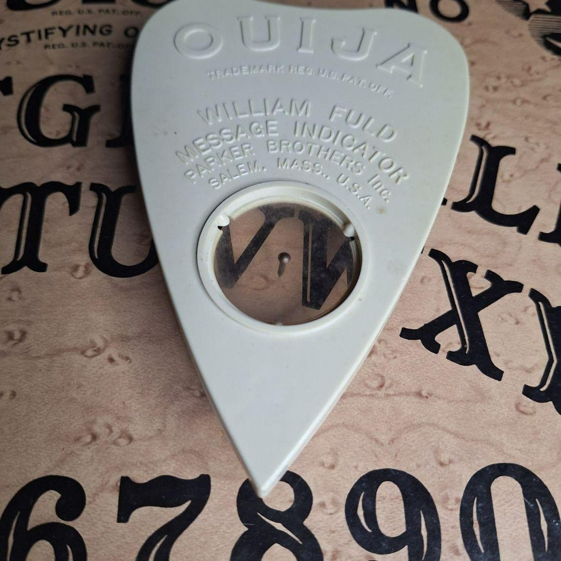 Ouija Board William Fuld Parker Brothers Salem Oracle 1960s Vintage ...
