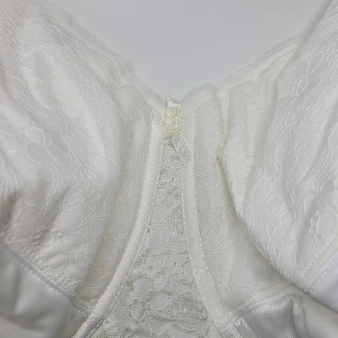 Jodee Bra 46DD Style 6858 White Breast Cancer Mastectomy Plus Wide Band ...