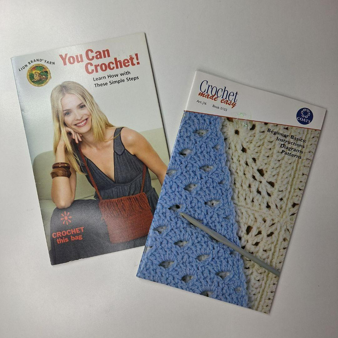 You Can Crochet Made Easy Simple Steps Booklets Learning Beginner ...