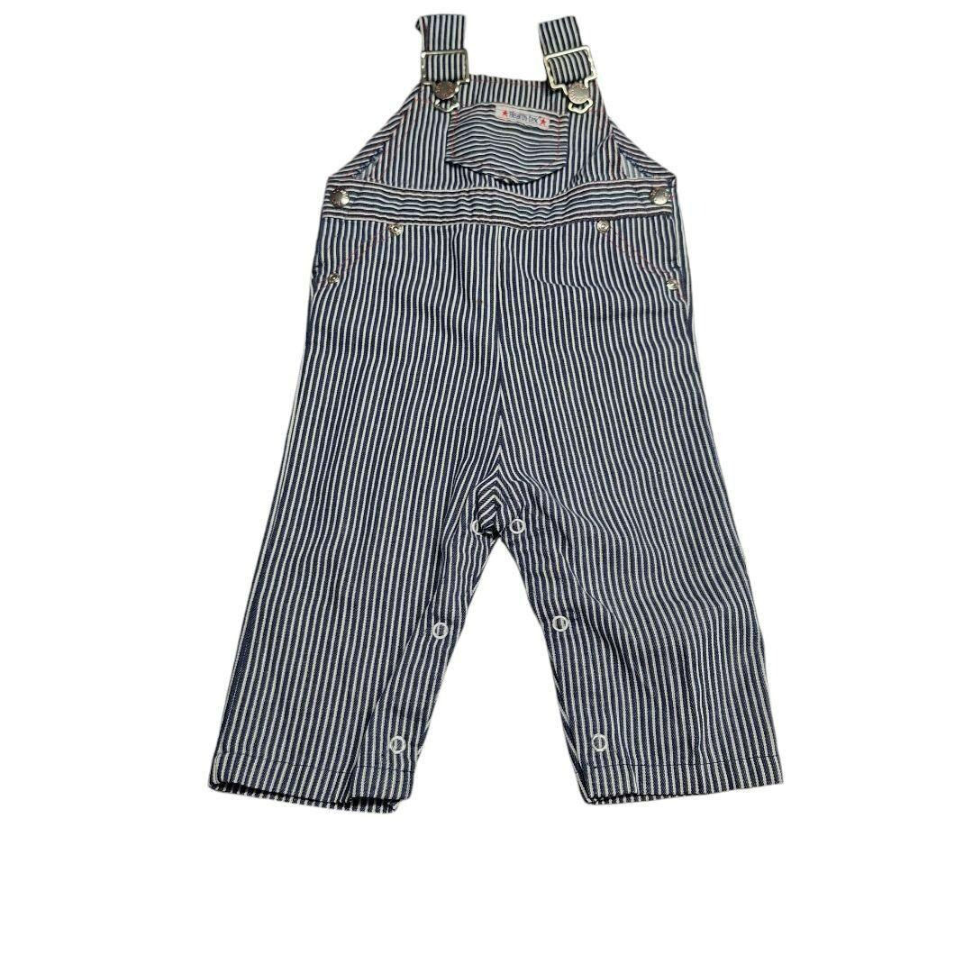 Health Tex Conductor Train Pants Overalls 18 Months Striped Snap Baby ...