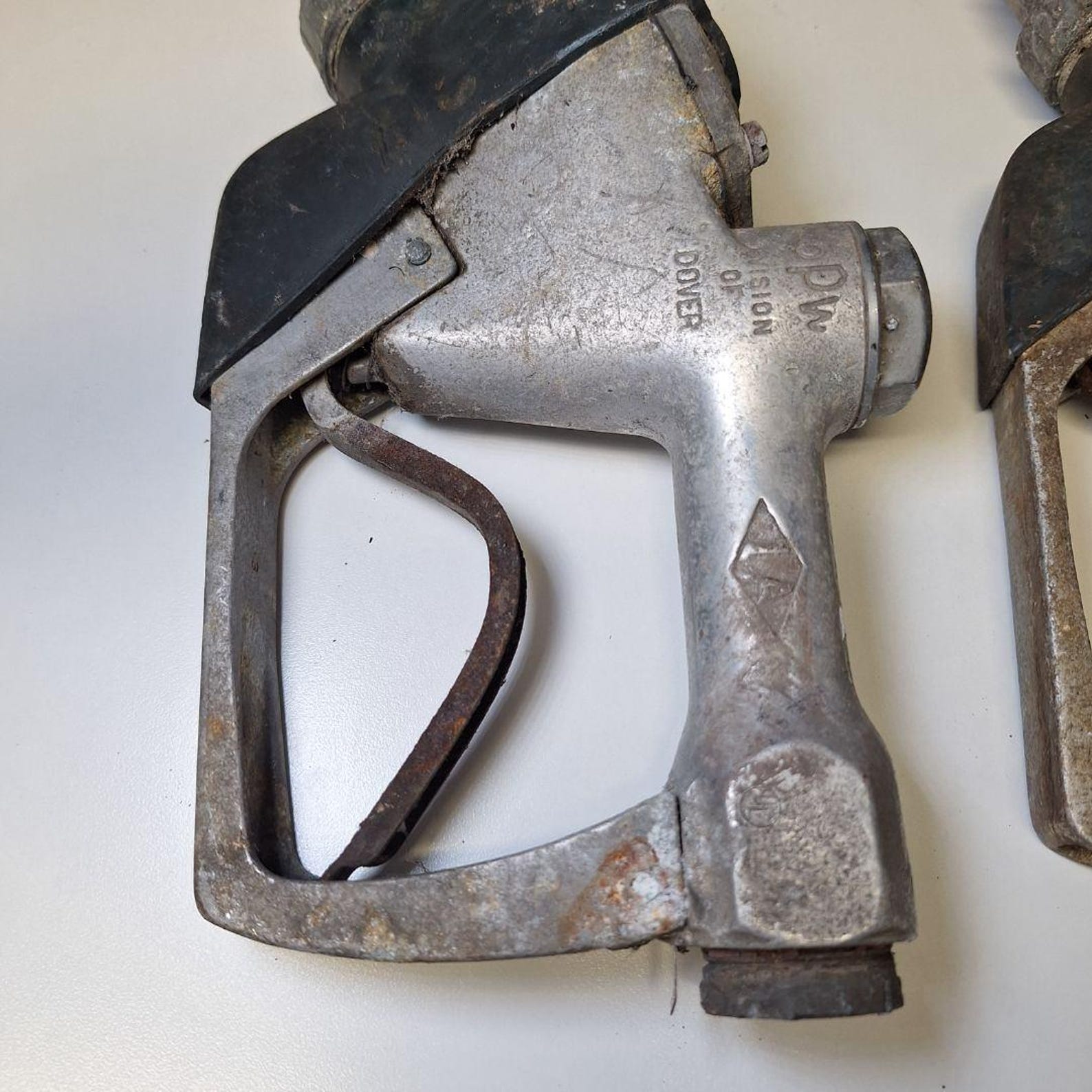 Vintage OPW 50 Gallon Gas Pump Handles Pair Garage Decor Rustic - Etsy