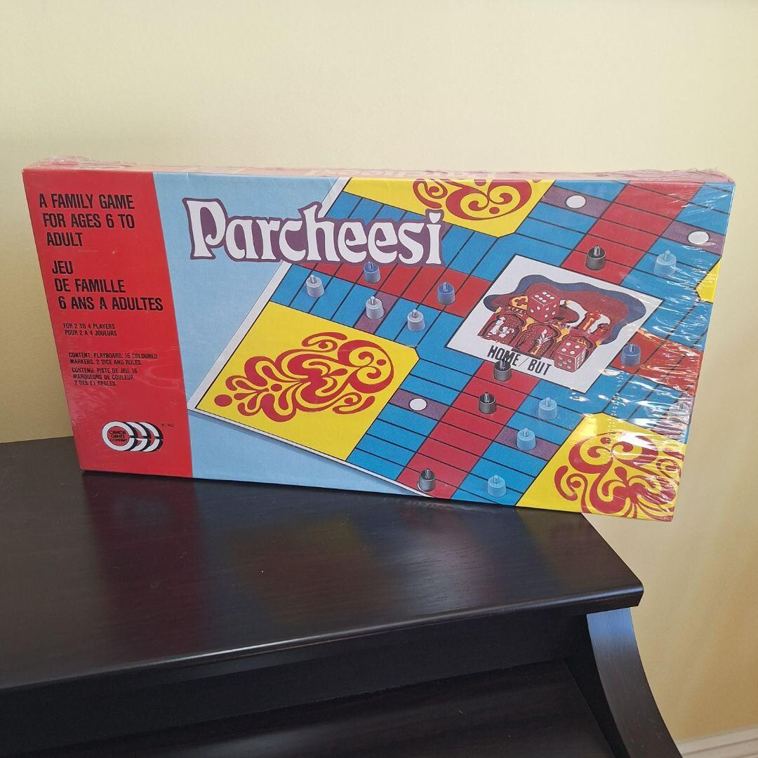 Parcheesi Board Game Vintage Sealed Canada French English Family ...