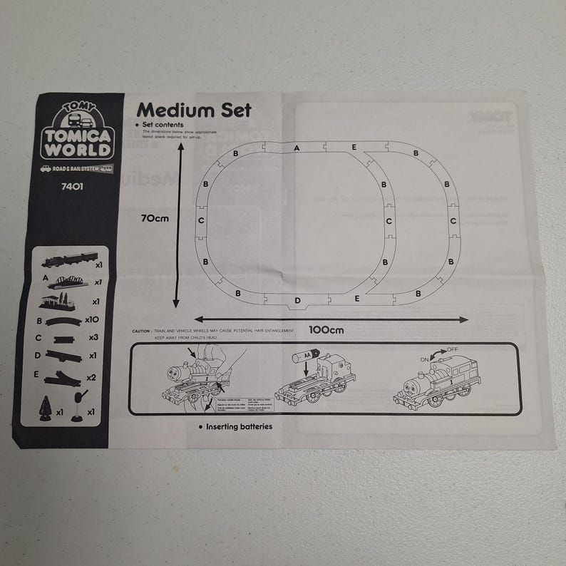 Thomas the Tank Engine Friends Tomica World Medium Set 7401 ...