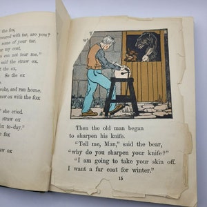 Bobby Merrill Second Reader Baker Concordia Edition 1924 Hardcover ...