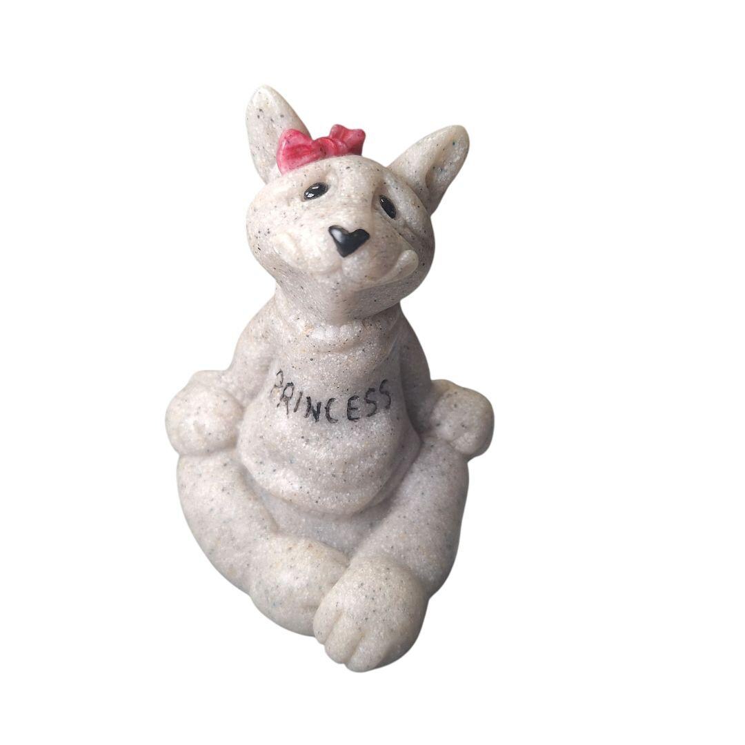 Quarry Critters Cat Cousin Cindy 2000 Figurine Resin Stone Vintage ...