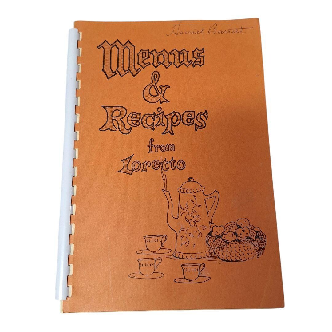 Loretto Recipe Cook Book 1966 Menus Sault Michigan Vintage Paperback - Etsy