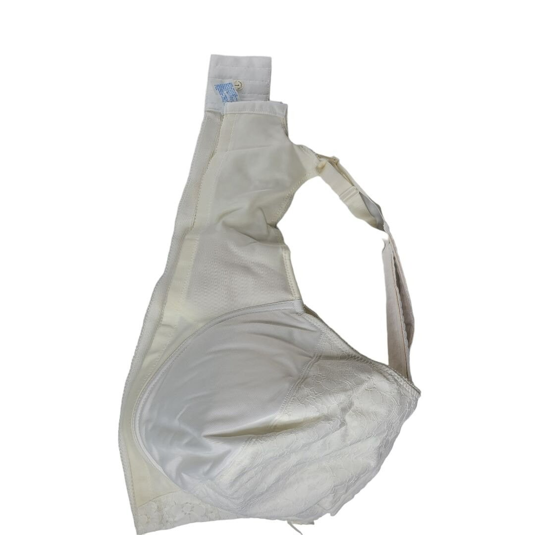 Jodee Bra 46DD Style 6858 White Breast Cancer Mastectomy Plus Wide Band ...