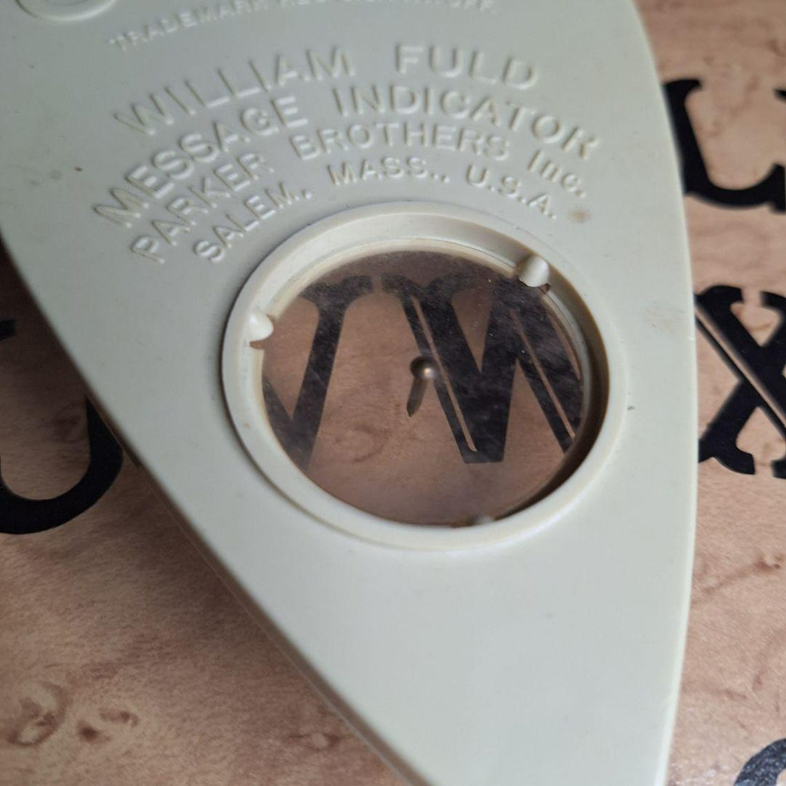 Ouija Board William Fuld Parker Brothers Salem Oracle 1960s Vintage ...