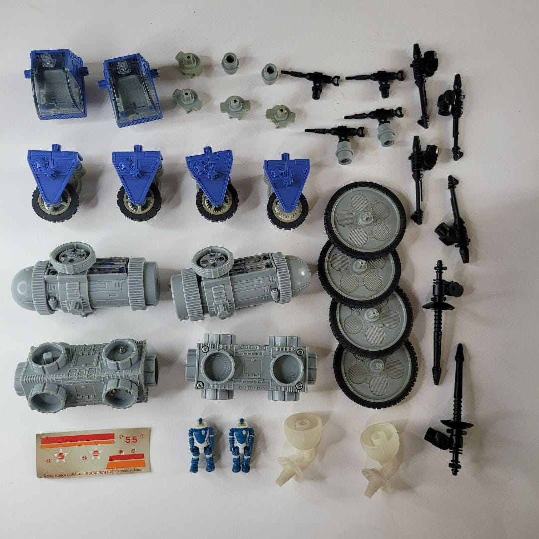 Bandai Transformer Space Robot Wheels Set Vintage 1980s Building Set - Etsy
