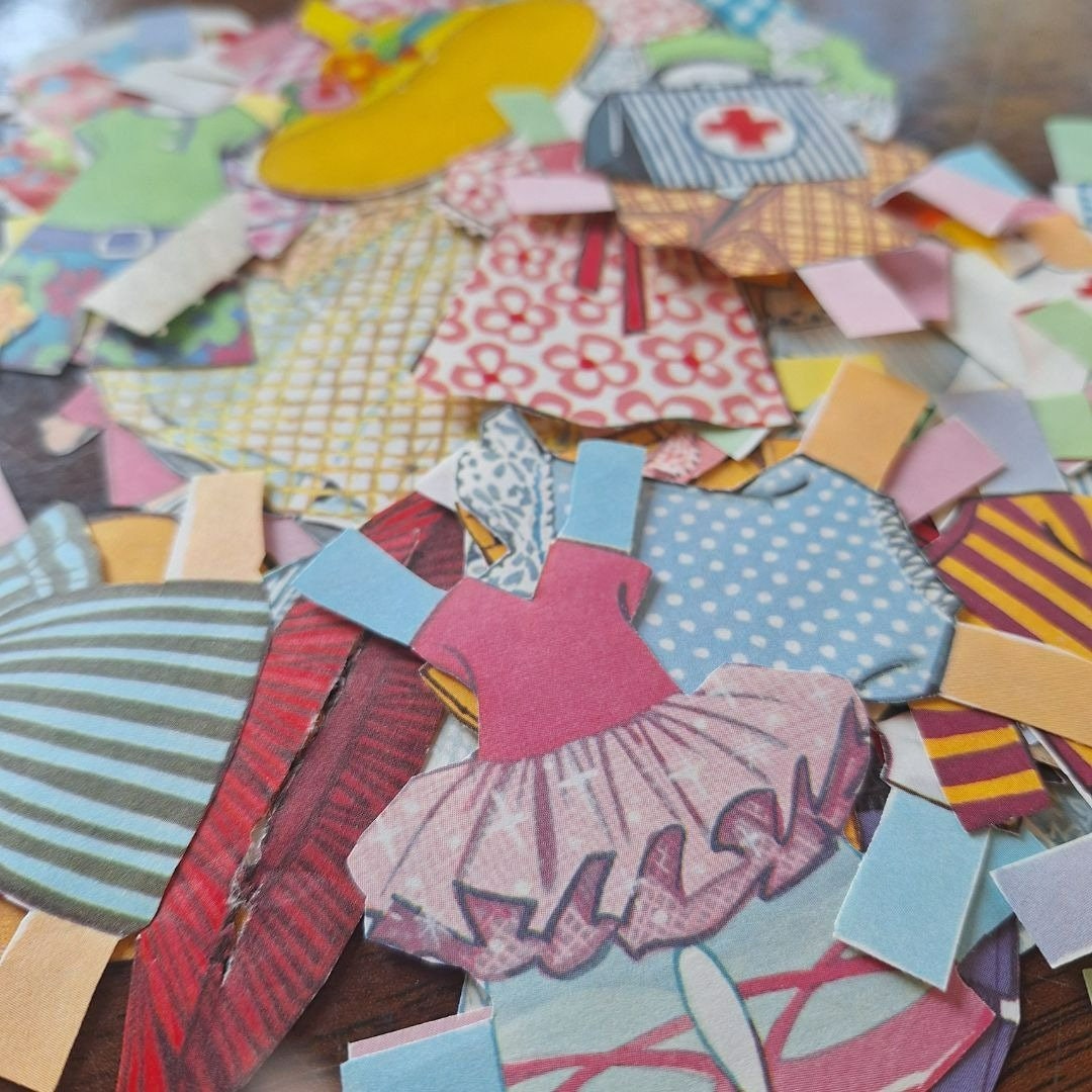 Whitman Peewee Paper Dolls 1967 Vintage Soda Shoppe 4 Girls Clothing ...