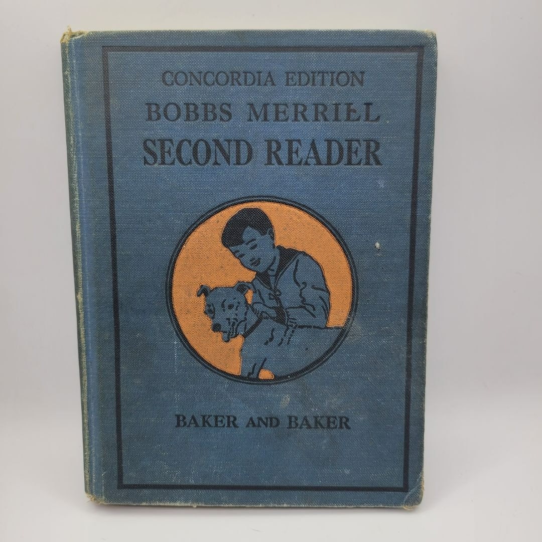Bobby Merrill Second Reader Baker Concordia Edition 1924 Hardcover ...