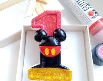 Mickey Mouse Candle - Etsy