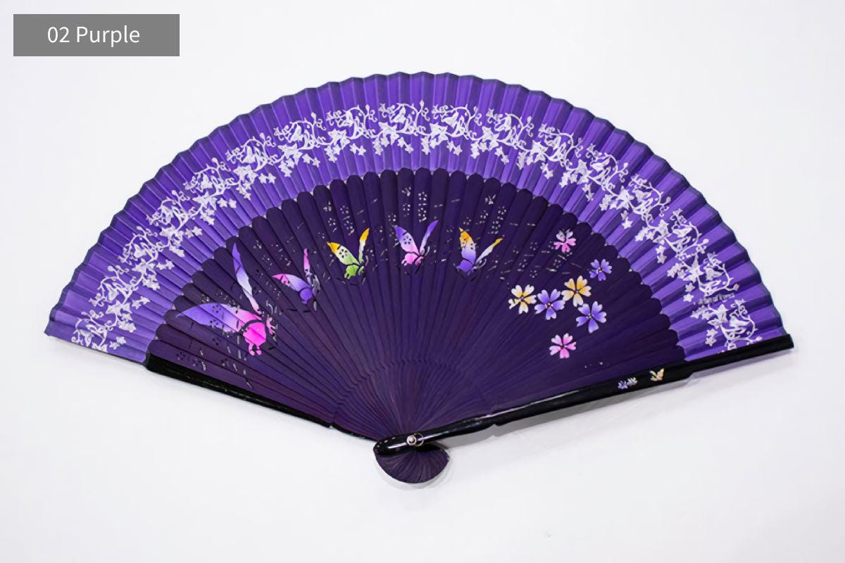 Korean Traditional Folding Fan Classic Hand Fan - Etsy