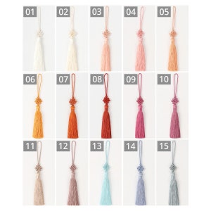 Traditional Korean Accessory Tassel Norigae Craft Silk Pendant Charm ...