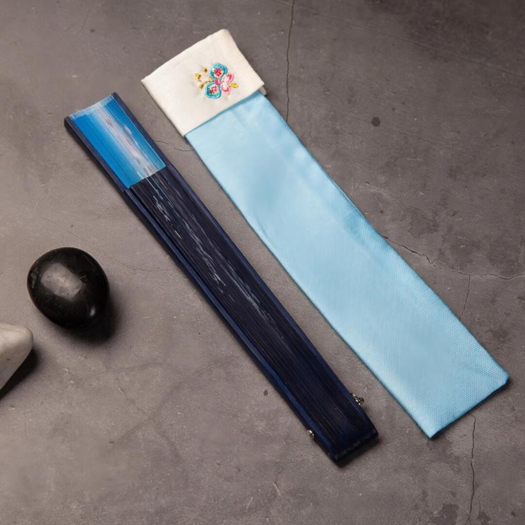 Folding Fan Pouch Case Korean Merch - Etsy