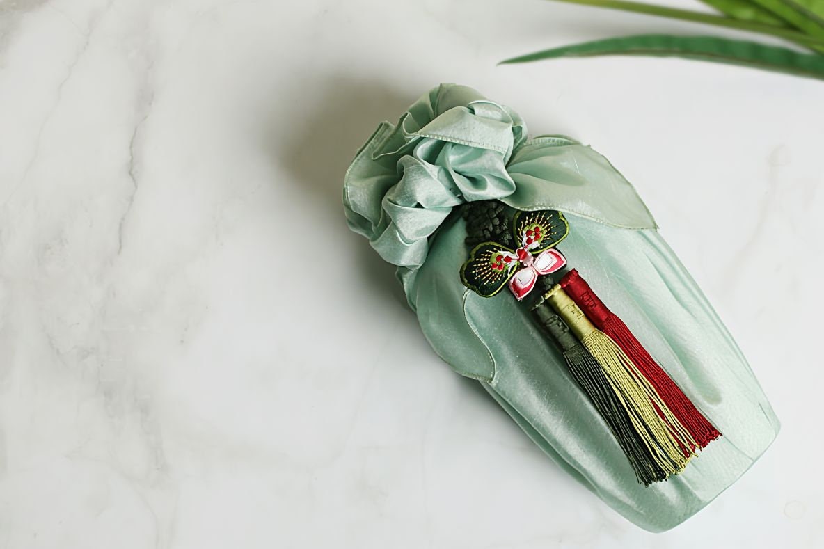 Korean Hanbok Accessory Cute Butterfly Tassel Norigae Craft Pendant ...