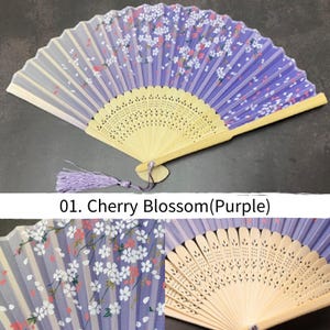 Folding Fan Korean Traditional Bamboo Hand Fan - Etsy