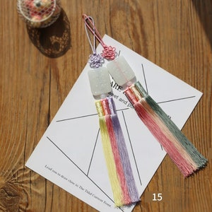 Gift Craft Korean Hanbok Accessory Jade-like Tassel Norigae Charm - Etsy