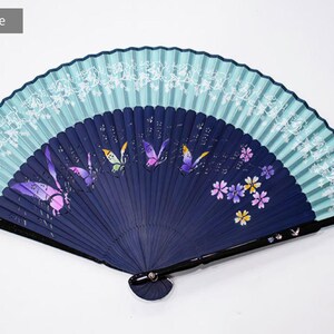 Korean Traditional Folding Fan Classic Hand Fan - Etsy