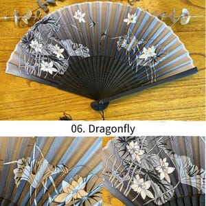 Folding Fan Korean Traditional Bamboo Hand Fan - Etsy