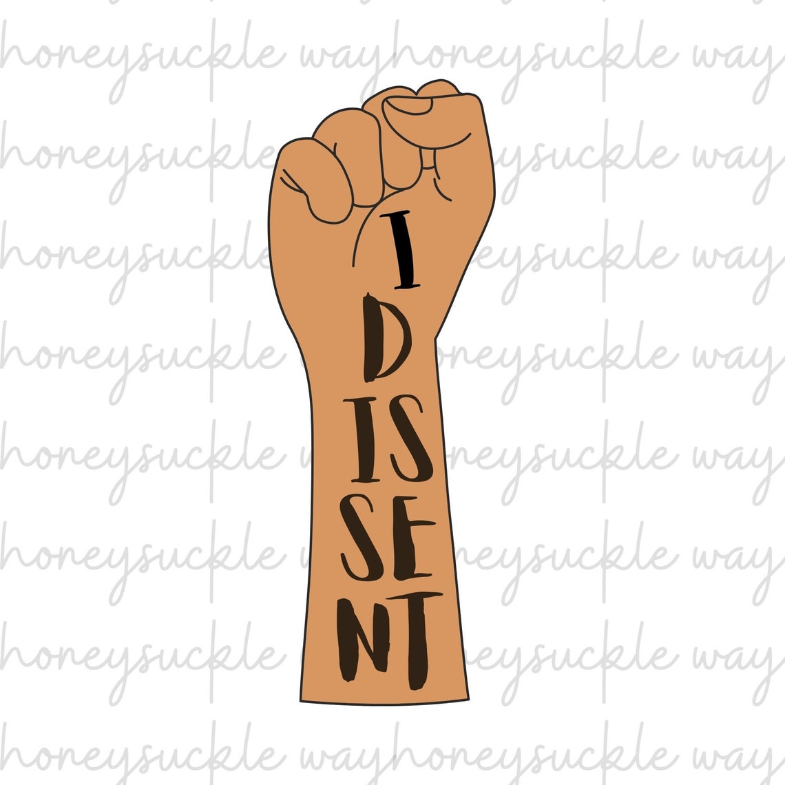 I Dissent RGB Digital Download Pdf, Svg, Png, Jpg - Etsy