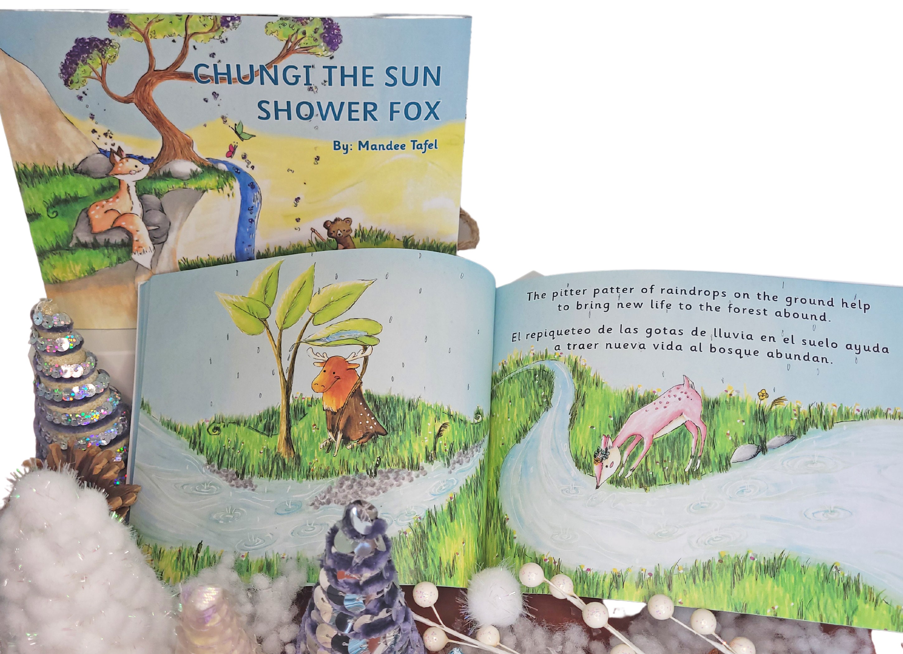 Sensory Playdough Kit and Fox Rain Book Gift Set - Etsy