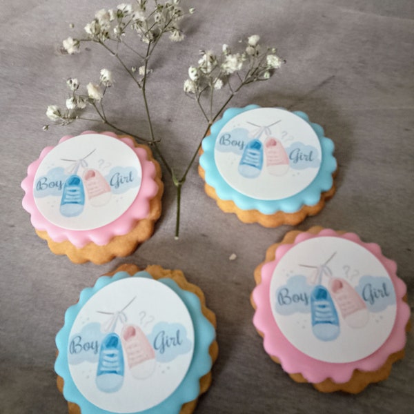 Whats the Scoop Gender Reveal Cookies - Etsy
