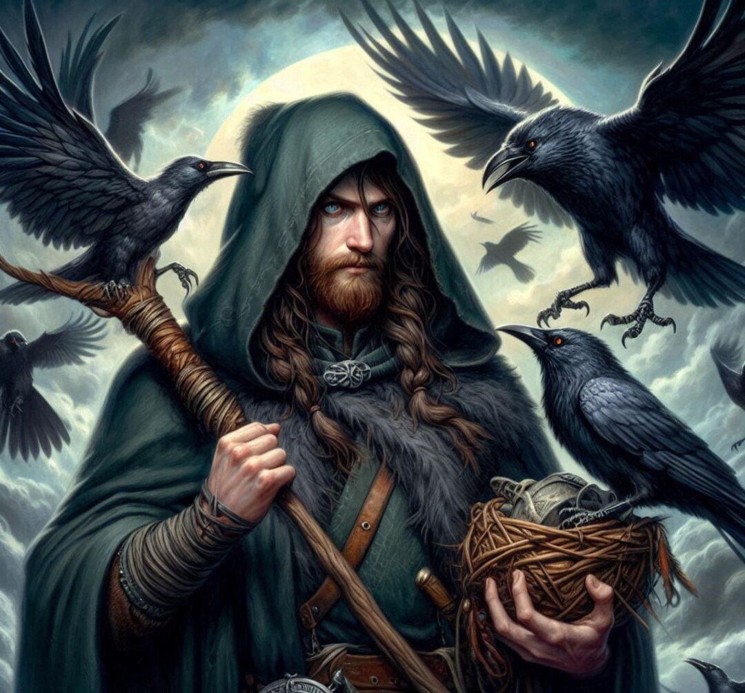 Bran the Blessed, Lord of Ravens Cross Stitch Pattern, PDF Instant ...