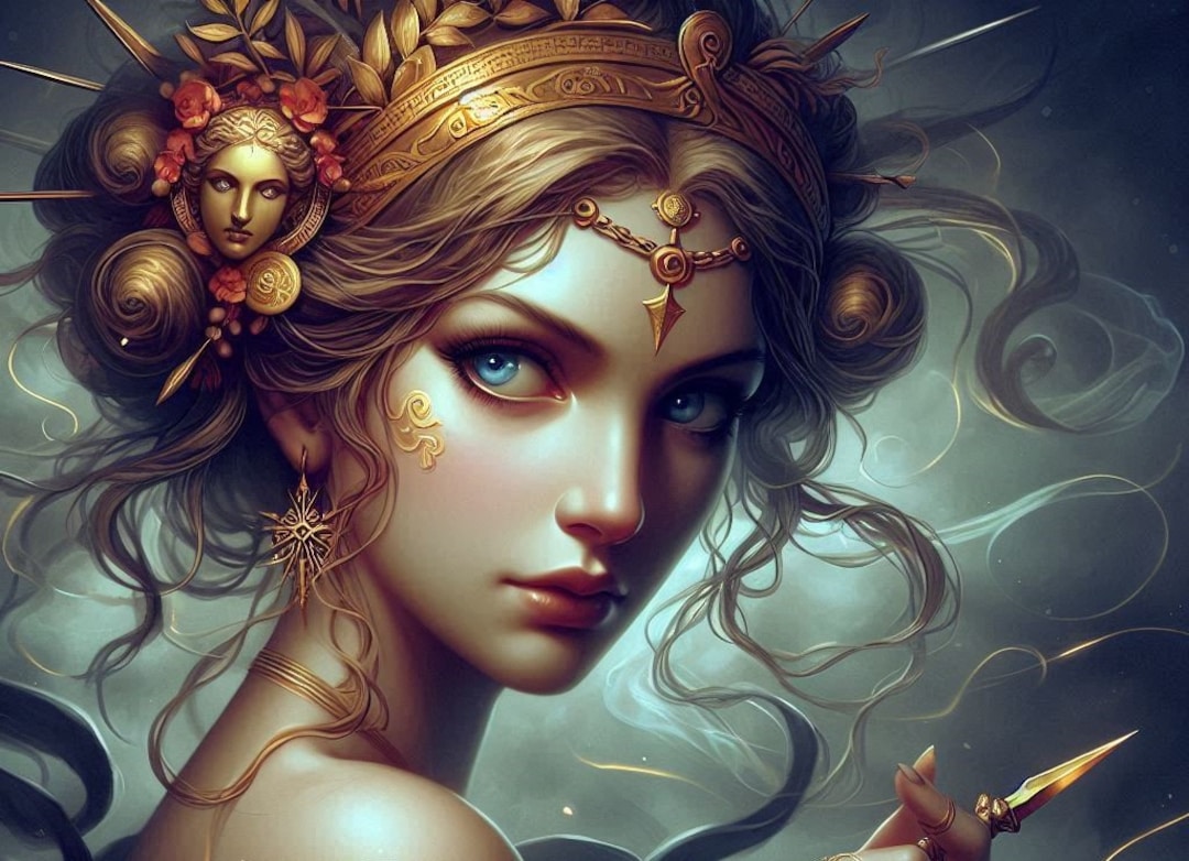 Eris Greek Goddess of Strife and Discord Cross Stitch Pattern, PDF ...