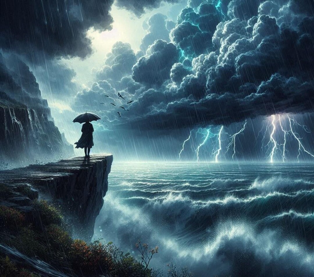 Storm Cross Stitch Pattern, PDF Instant Download, Full Coverage ...