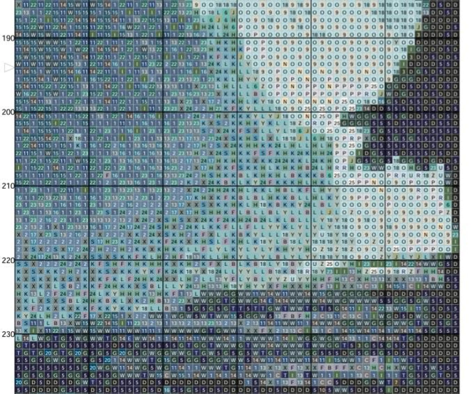 Storm Cross Stitch Pattern, PDF Instant Download, Full Coverage ...