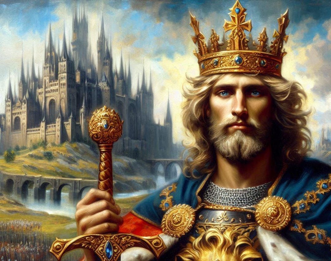 King Arthur Cross Stitch Pattern, PDF Instant Download, Full Coverage ...