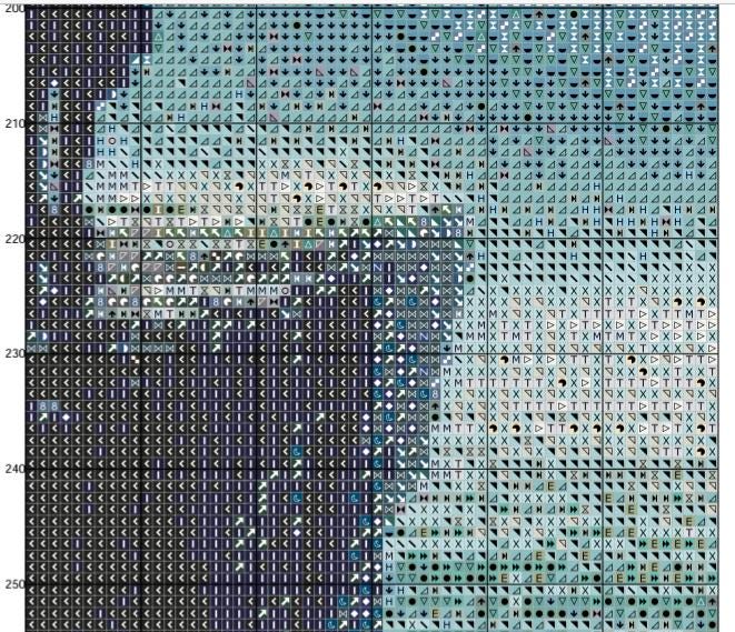Storm Cross Stitch Pattern, PDF Instant Download, Full Coverage ...