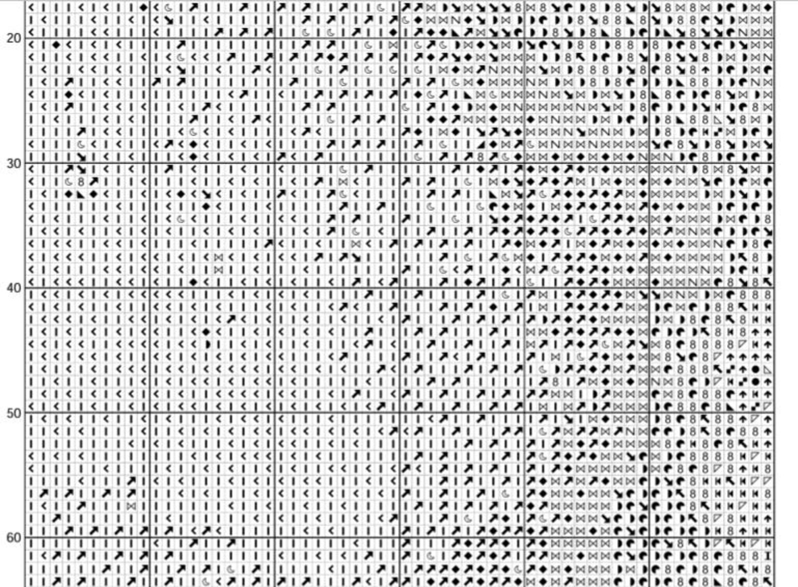 Storm Cross Stitch Pattern, PDF Instant Download, Full Coverage ...