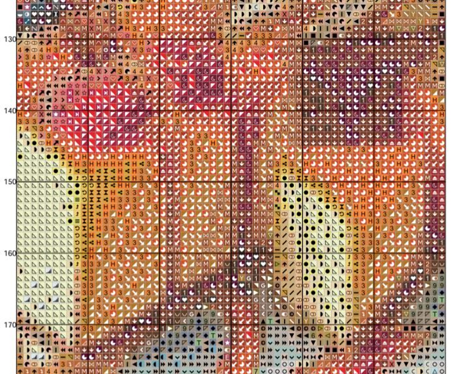 Autumnal Desserts Cross Stitch Pattern, PDF Instant Download, Full ...